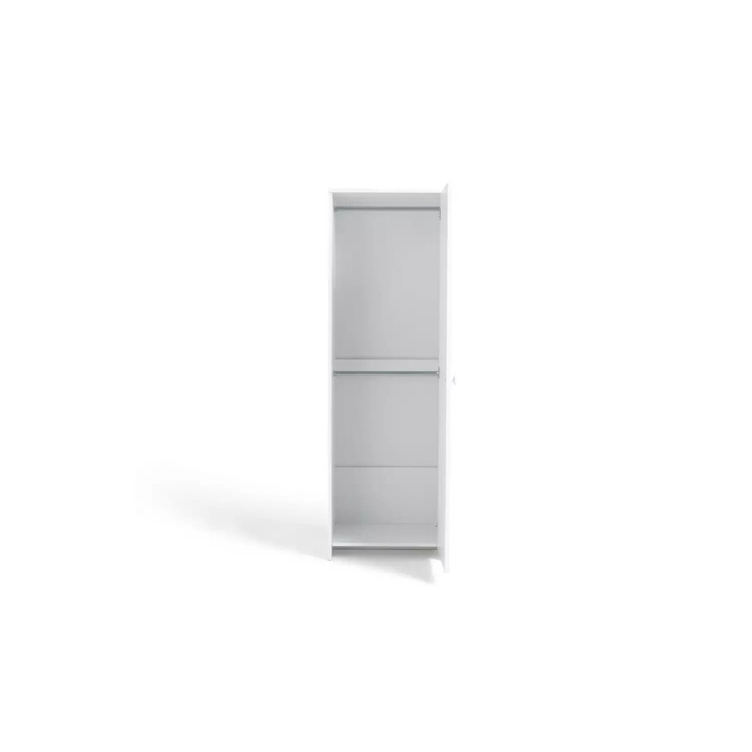 Kids Juno 1 Door Wardrobe White