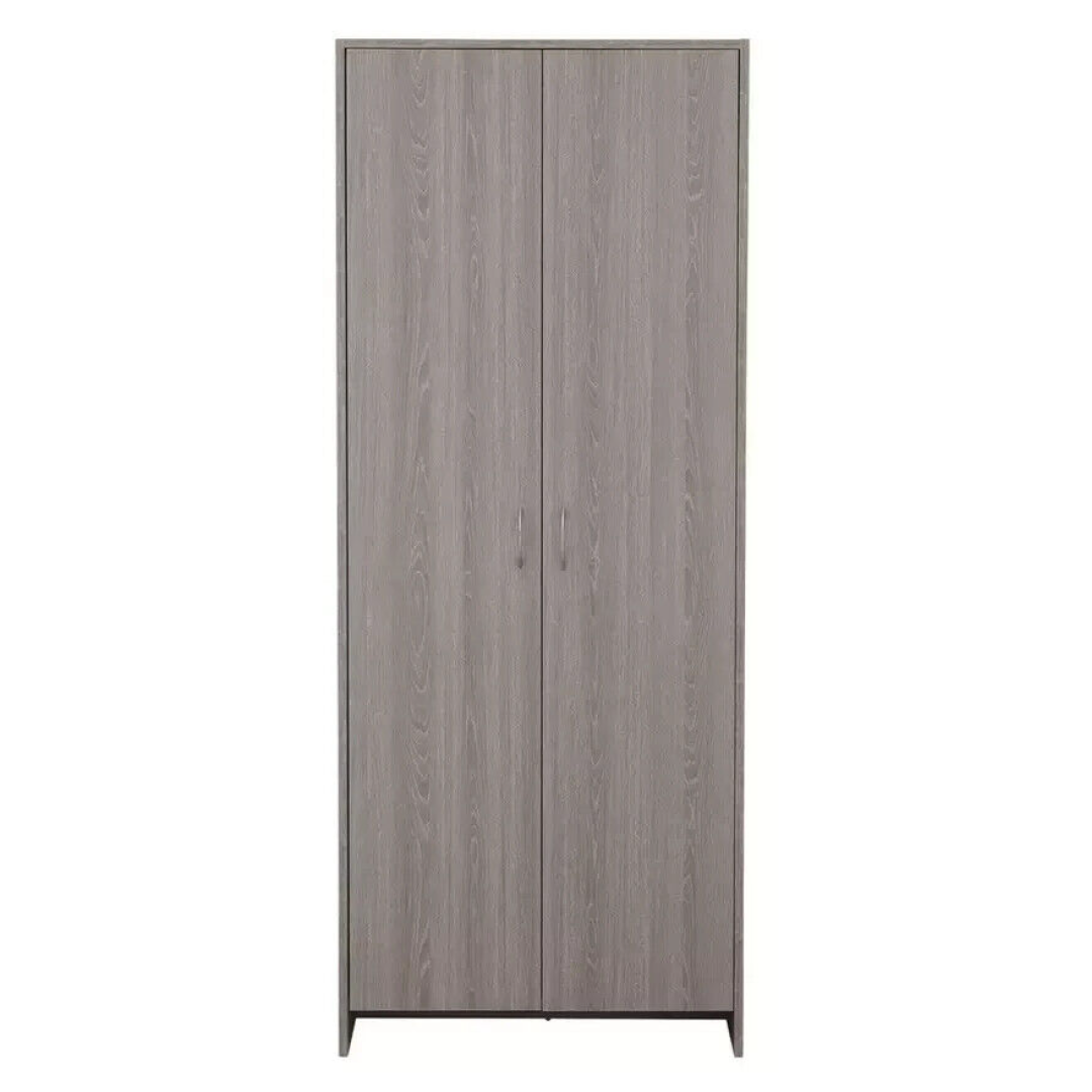 Seville 2 Door Wardrobe Grey Oak Effect B Grade