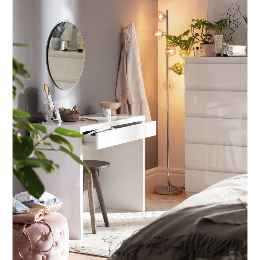 Jenson white gloss dressing table store