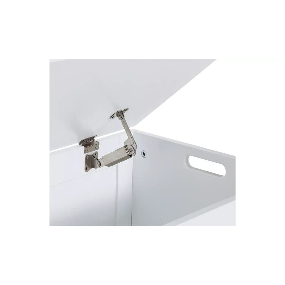 Marston XL Shaker Blanket Box White